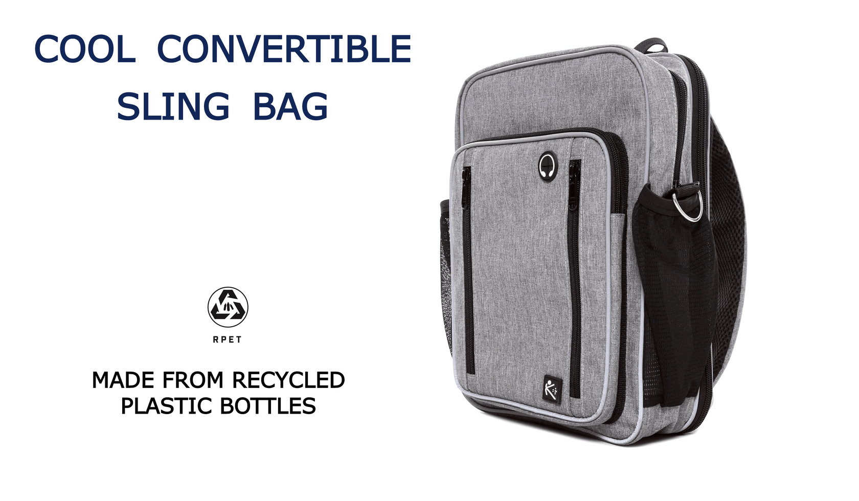 Cool Convertible Sling Bag | Best Sling Bag for Travel | Eco-friendly ...